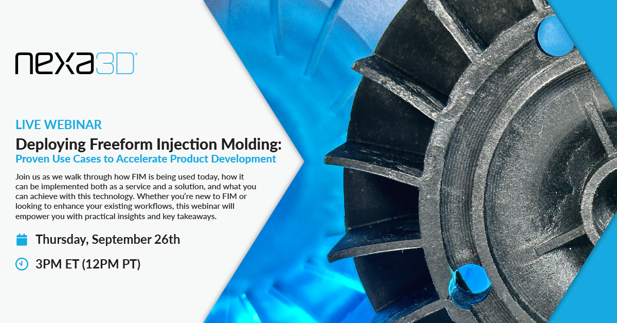 Live Webinar: Deploying Freeform Injection Molding
